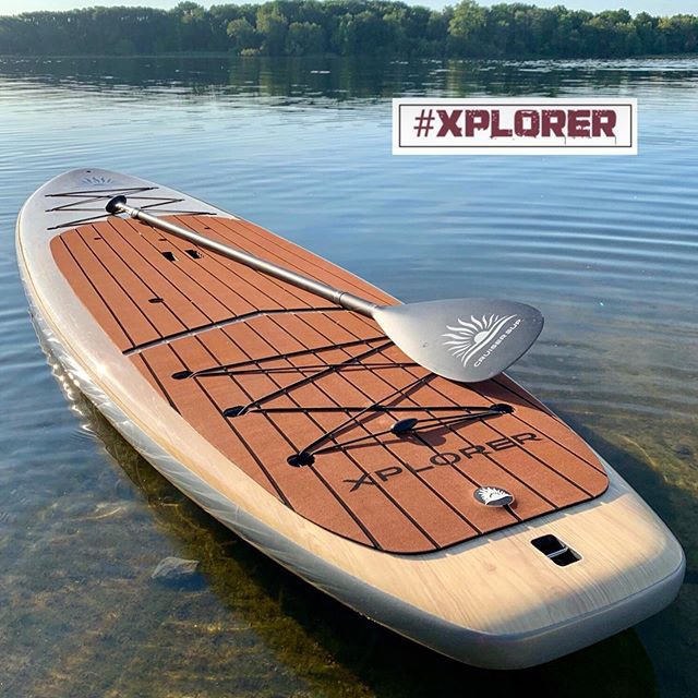 Two Cruiser SUP Xplorer Woody Paddle Board Package with Dura-LITE Shell