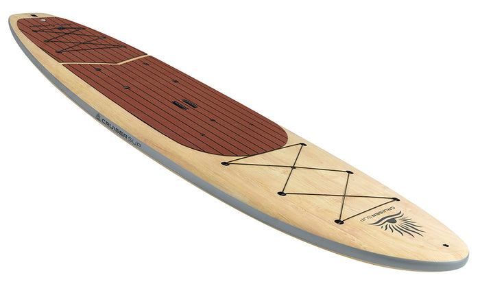 Two Cruiser SUP Xplorer Woody Paddle Board Package with Dura-LITE Shell